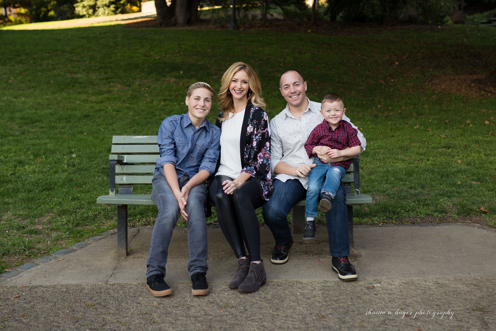 Cathedral Park Fall Family Session | The Borges Family